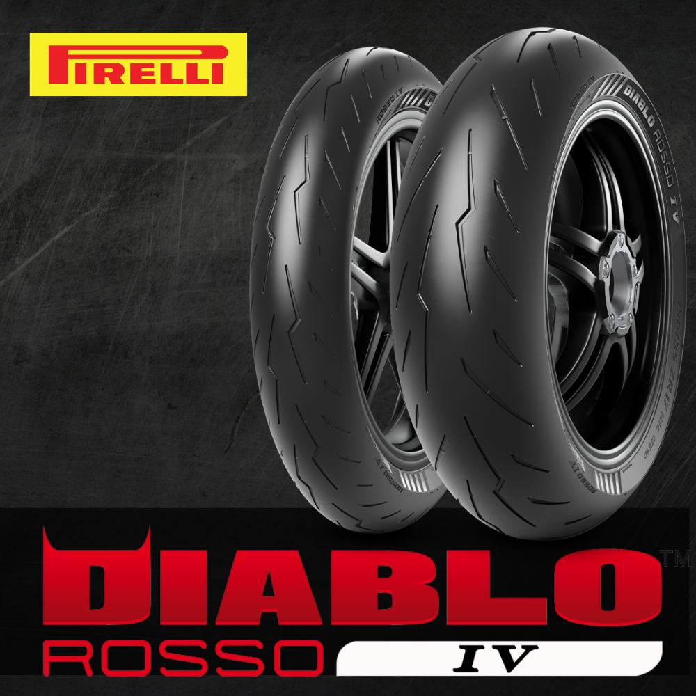 PIRELLI DIABLO ROSSO 4 TYRES – Bikewise